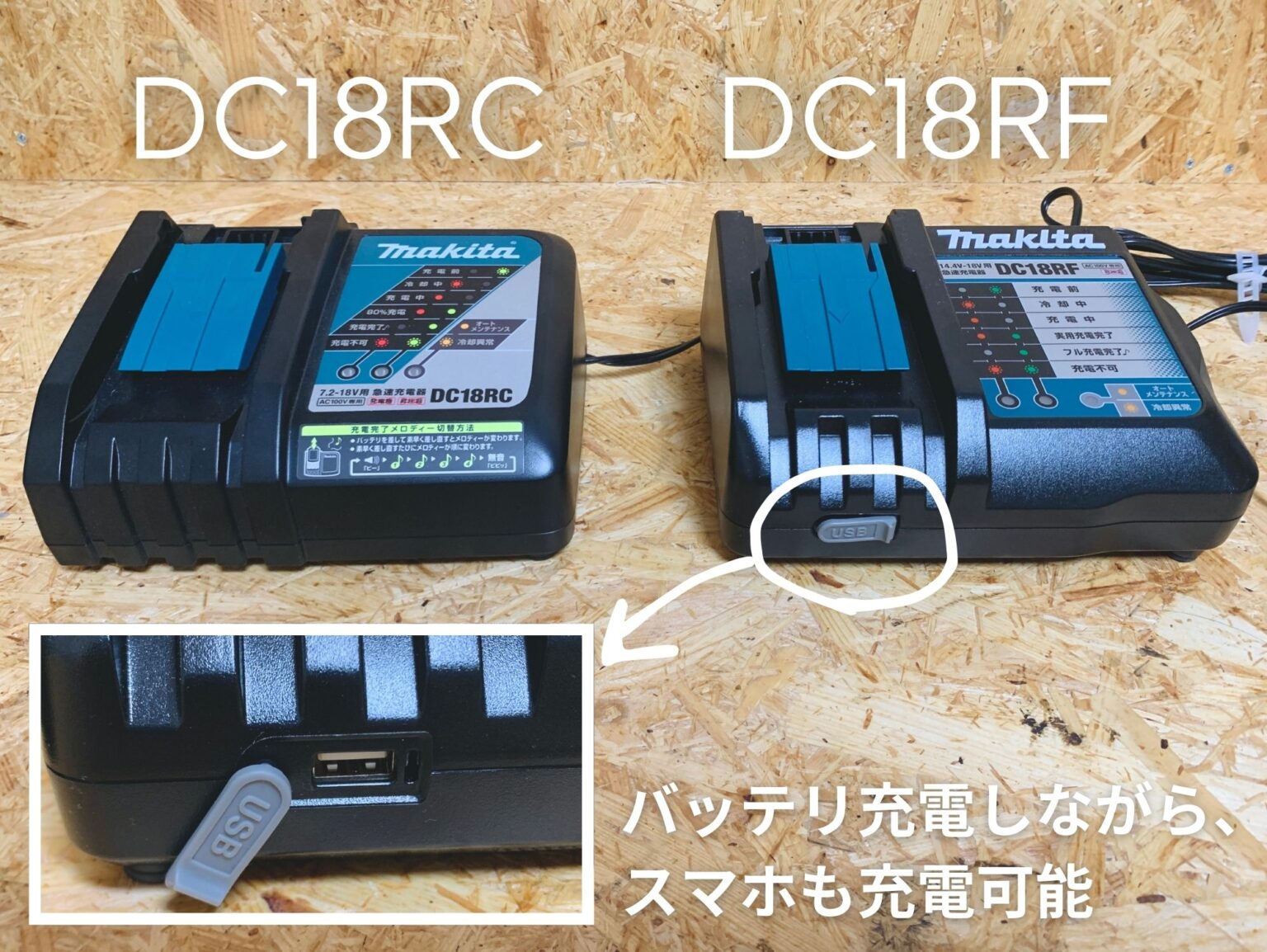 【マキタ・充電器】DC18RCとDC18RFの違いは何？ - 電動工具なび